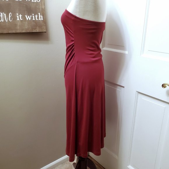 The Limited | Dresses | Sexy Red Limited Strapless Dress Size Med ...